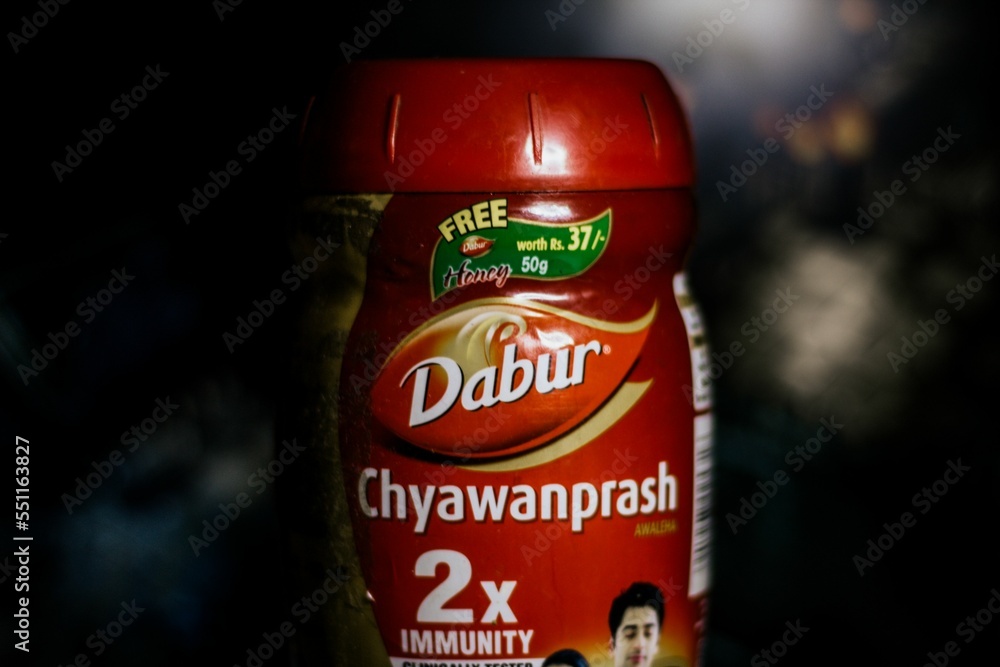 Dabur product Chyawanprash India made healthy food, Ayurvedic health ...
