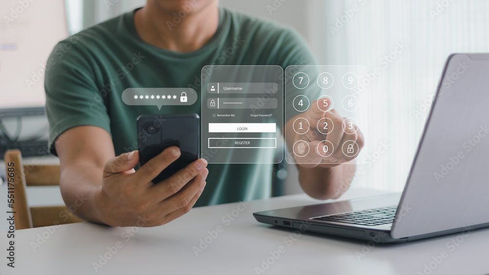 cyber security in two-step verification, multi-factor authentication ...