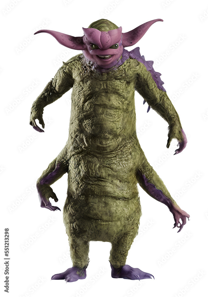 Monster troll cartoon creature illustration transparent background png ...