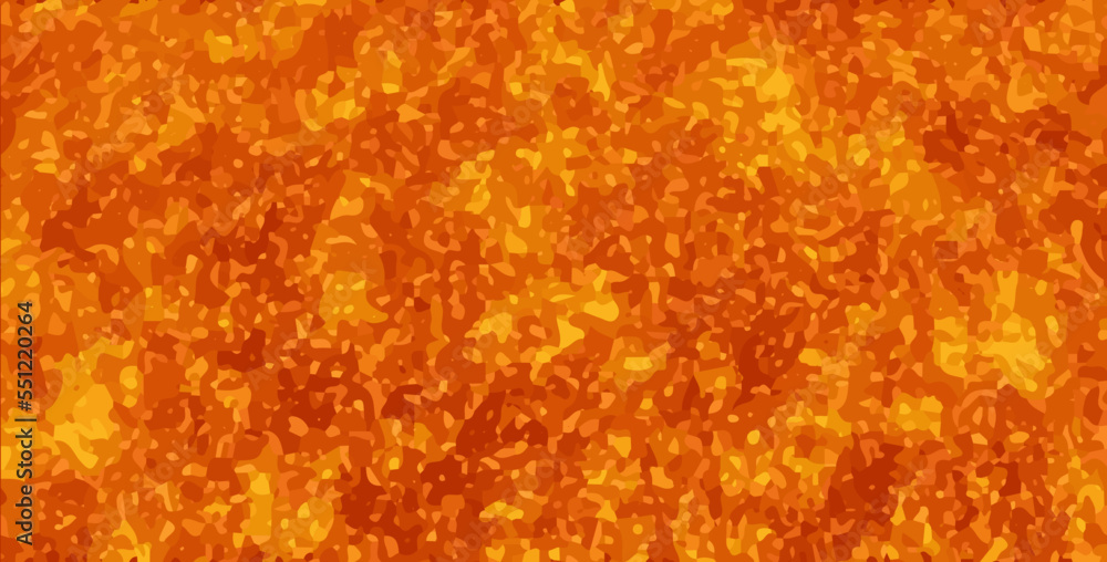 Vector lava realistic texture. 3d volcanic magma illustration. Golden ...