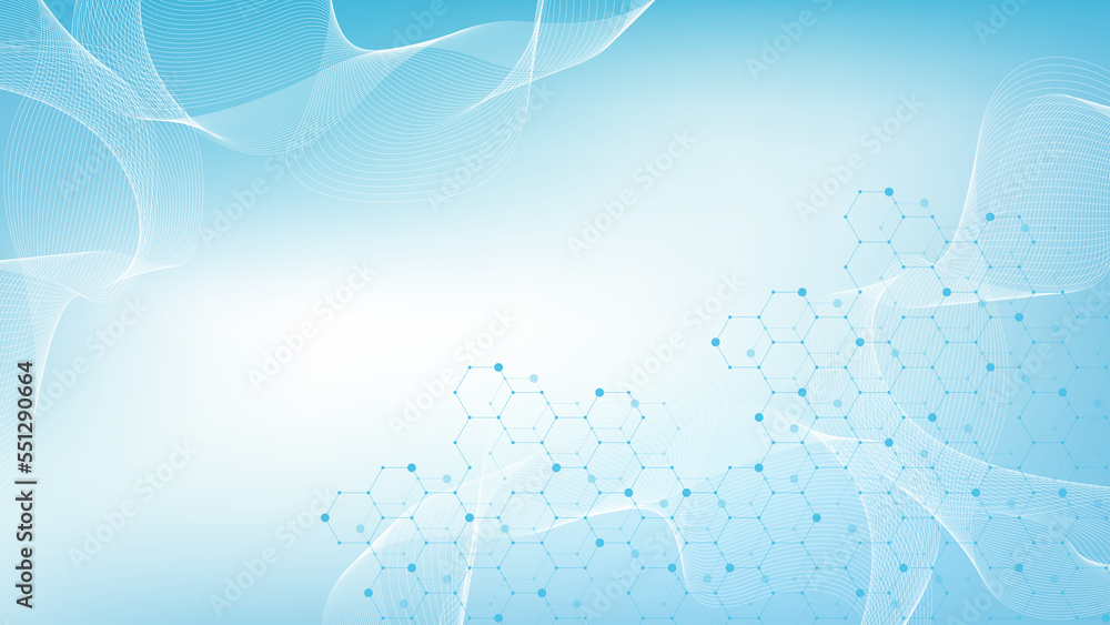 Health care and medical pattern innovation concept science background ...