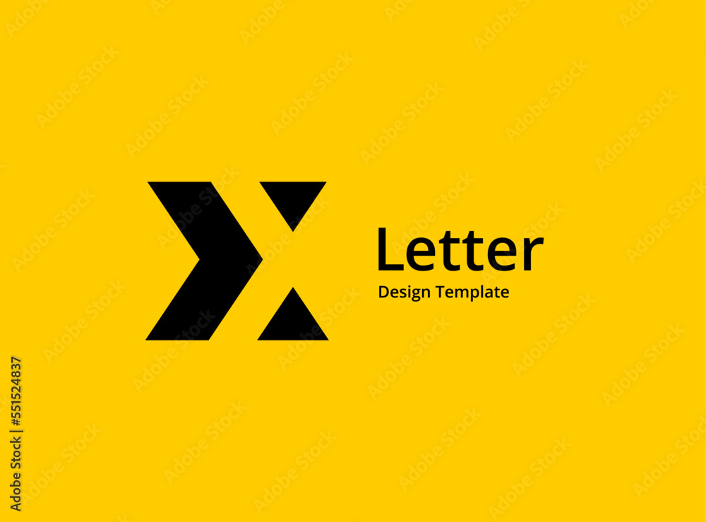 Letter X logo icon design template elements Stock Vector | Adobe Stock