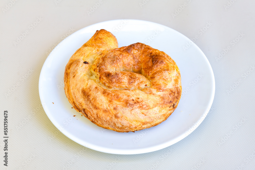 Turkish pastry product , tasty pogaca. Turkish Pastries; pogaca, borek ...