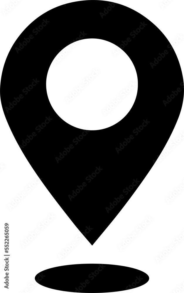 Ilustración de Stock pointer icon png black | Adobe Stock