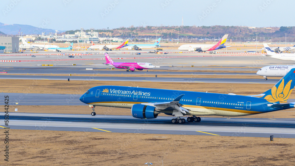 Incheon, South Korea - December 2, 2022: Incheon International Airport ...