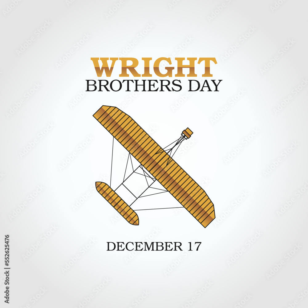 vector graphic of wright brothers day good for wright brothers day ...