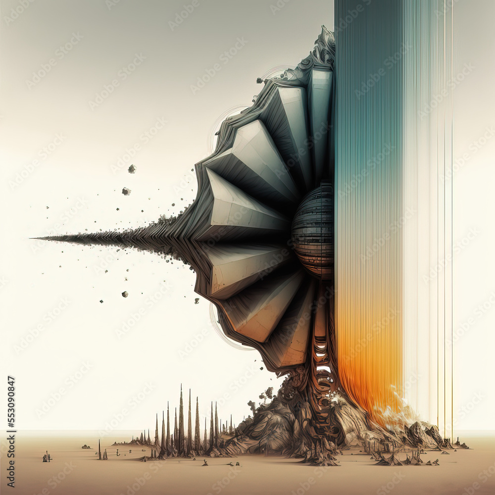 Generative Designs by AI for electronic muso or DJ in need of stunning ...