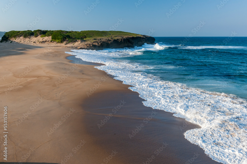 Black Rock Beach, part of the Maputaland Coastal Forest Reserve ...