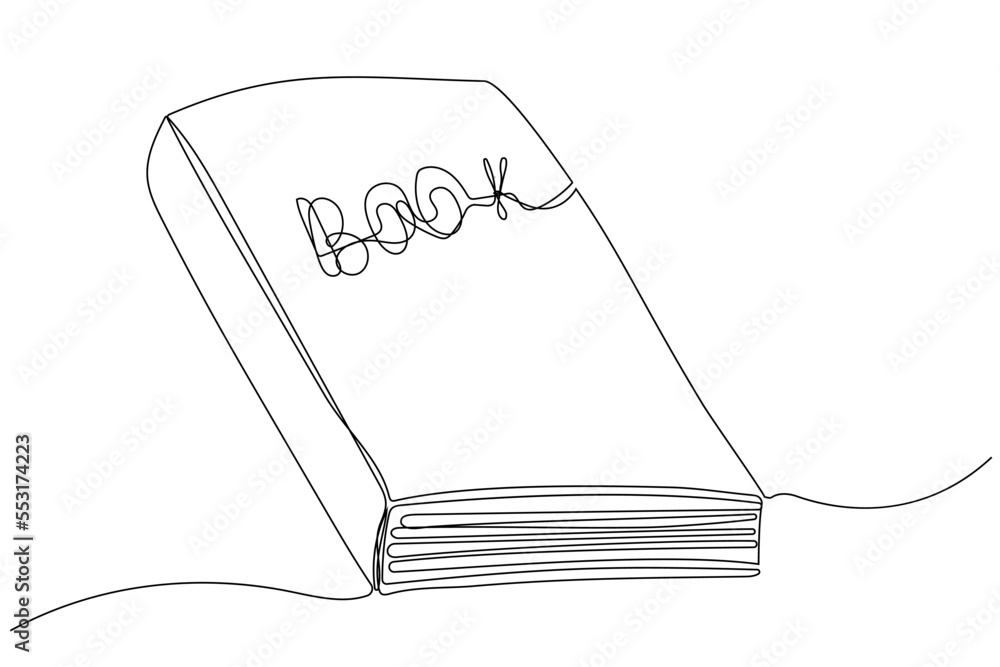 Line drawing book. Single draw magazine, line art dictionary ...