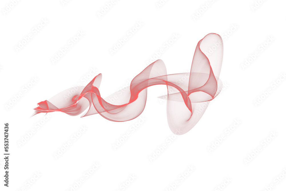 Abstract red color smoke flame transparent background, colorful wave ... Abstract red color smoke flame transparent background, colorful wave ...