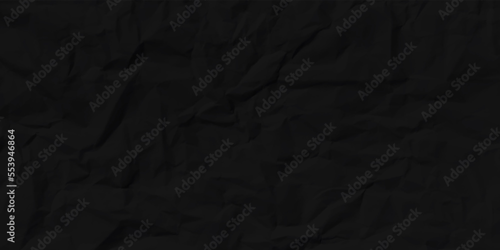 Crumpled and folded Black Paper Texture Images for background logo text ...