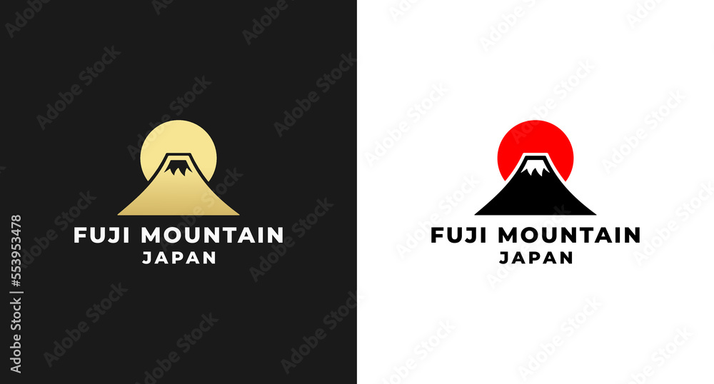 Vektor mount fuji logo or mount fuji logo vector isolated. Illustration ...