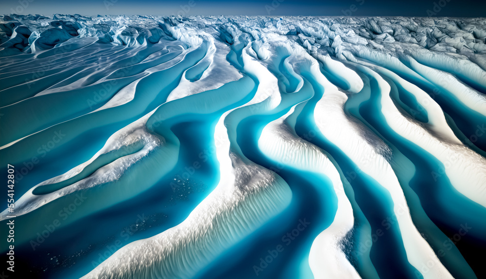 Greenland ice sheet. Climate Change. Iceberg afrom glacier in arctic ...