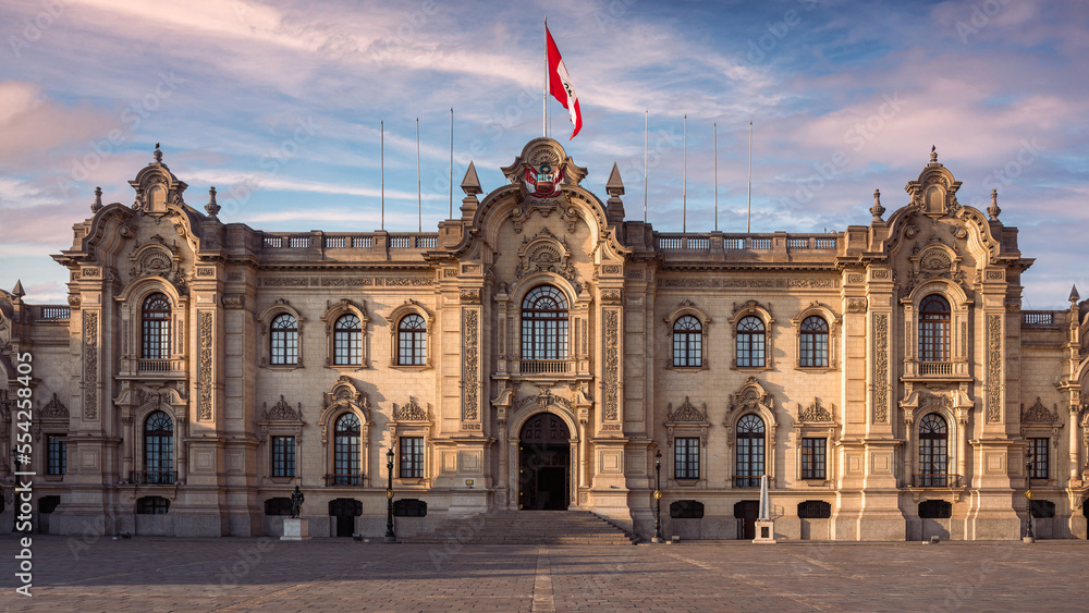 Government Palace, Residence of the President of Peru, known as House ...