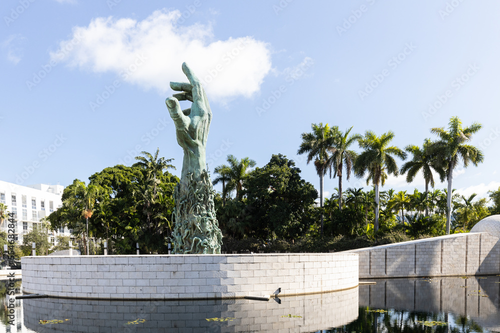 Stock-Foto „MIAMI BEACH, FL, USA - OCTOBER 14, 2019: The Holocaust ...