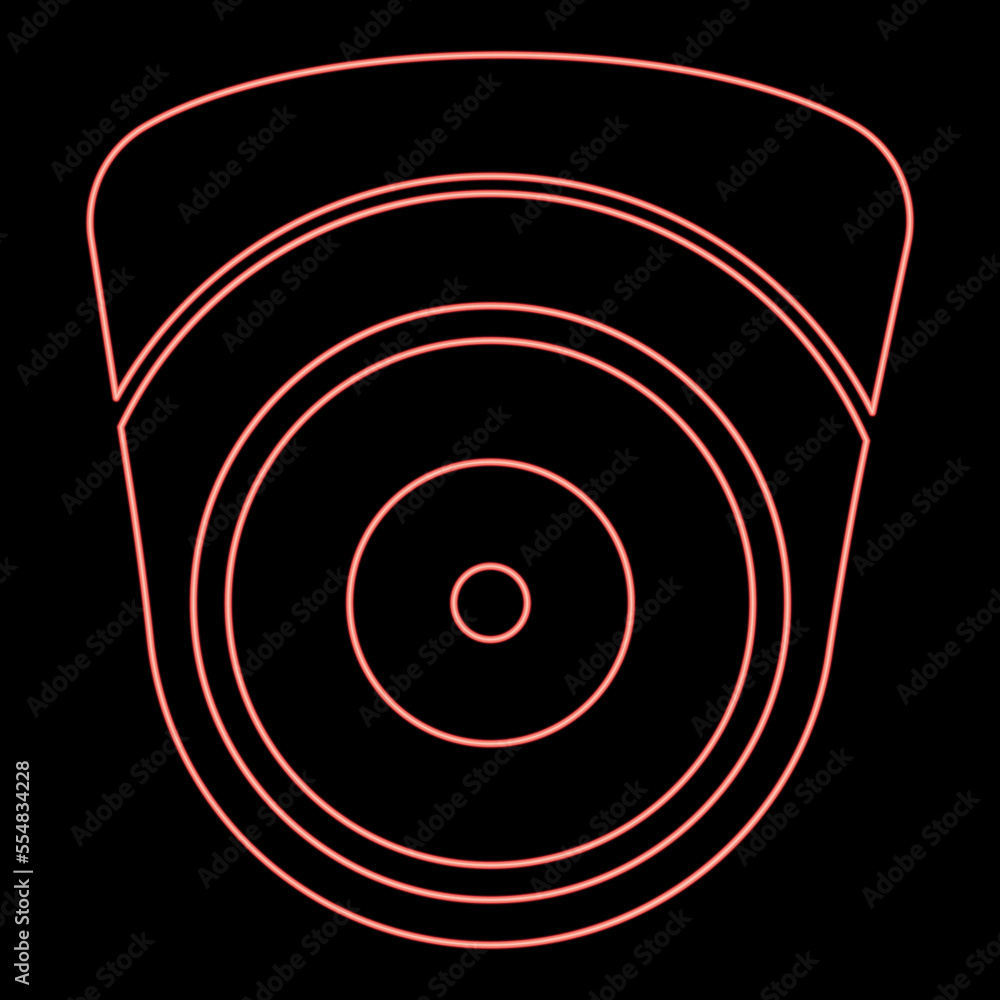 Neon video camera Spherical camcorder tracking Appliance monitoring ...