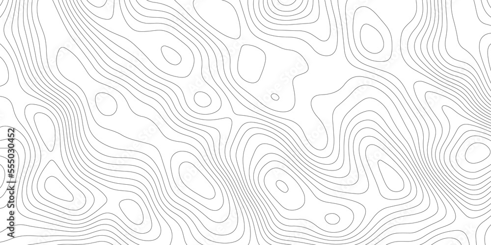 Topographic contour map. Vector cartography illustration. Topography ...