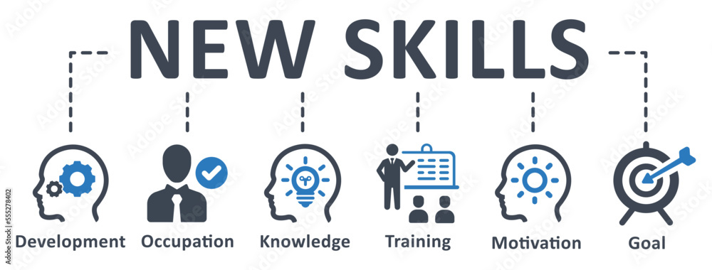 Vettoriale stock di New Skills icon - vector illustration . new, skills ...