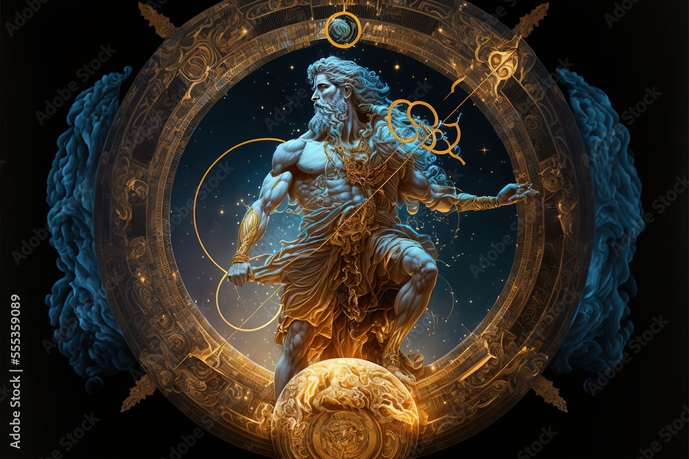 Ilustracja bez tantiem: 4K resolution or higher, Saturn, ancient roman ...