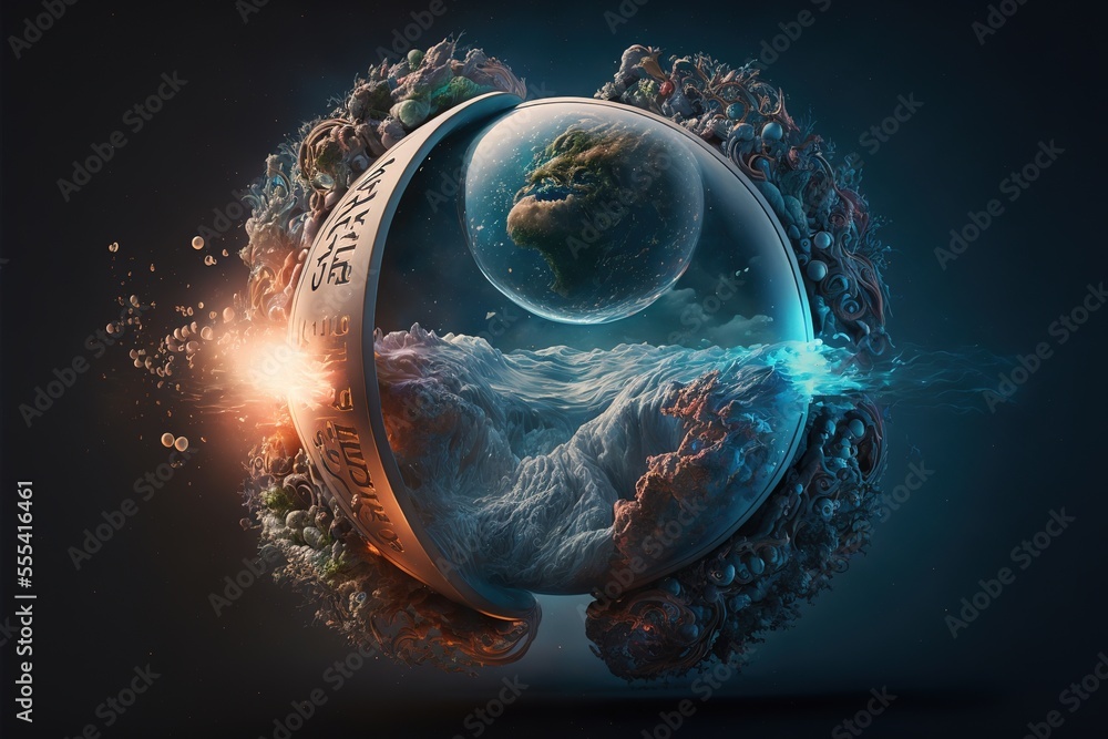 The Sphere Of Life Being Full Of Life Showing The Will Of God Theory Of ...