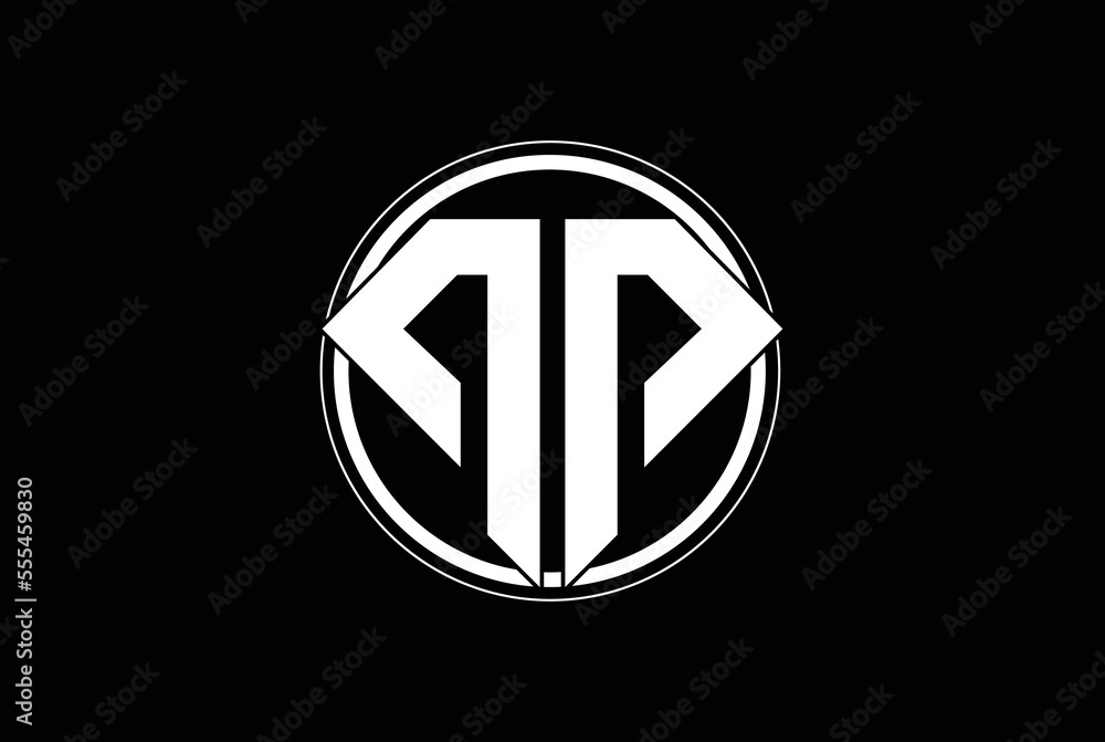 Alphabet letter PP icon logo Stock Vector | Adobe Stock