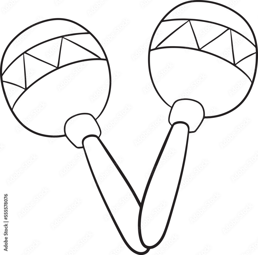 musical instrument cartoon doodle kawaii anime coloring page cute ...