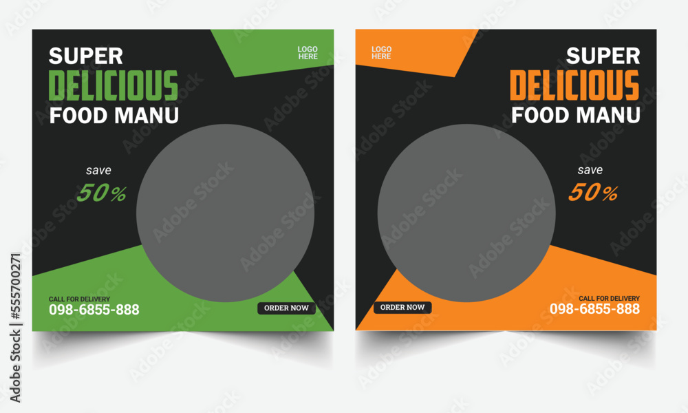 Food Flyer Design Template cooking, cafe and restaurant menu, food ...
