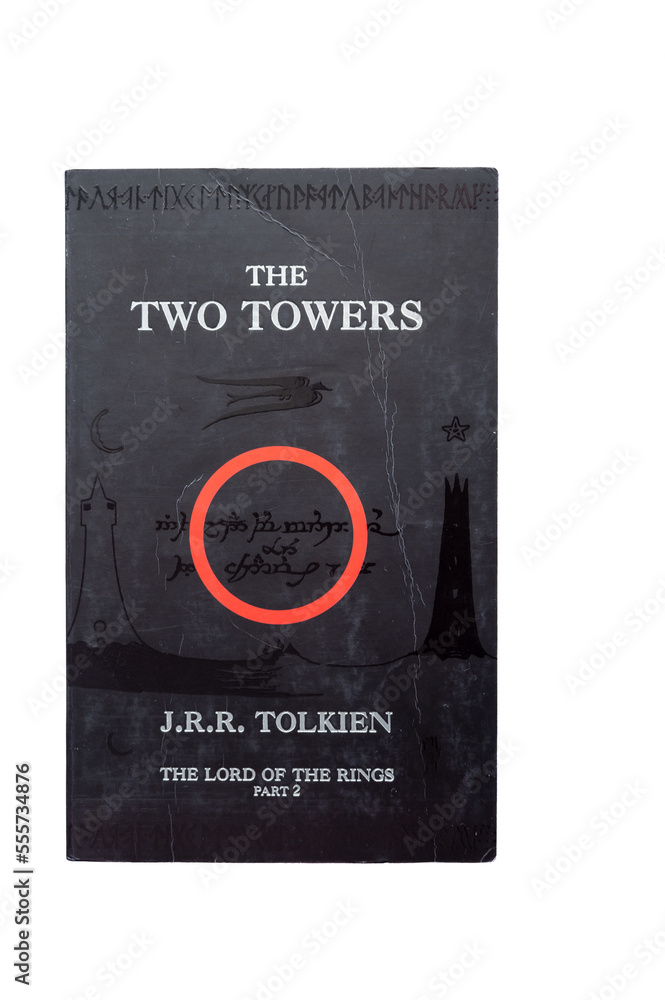 Calgary, Alberta - December 22, 2022: Cover of J.R.R. Tolkien's The Two ...