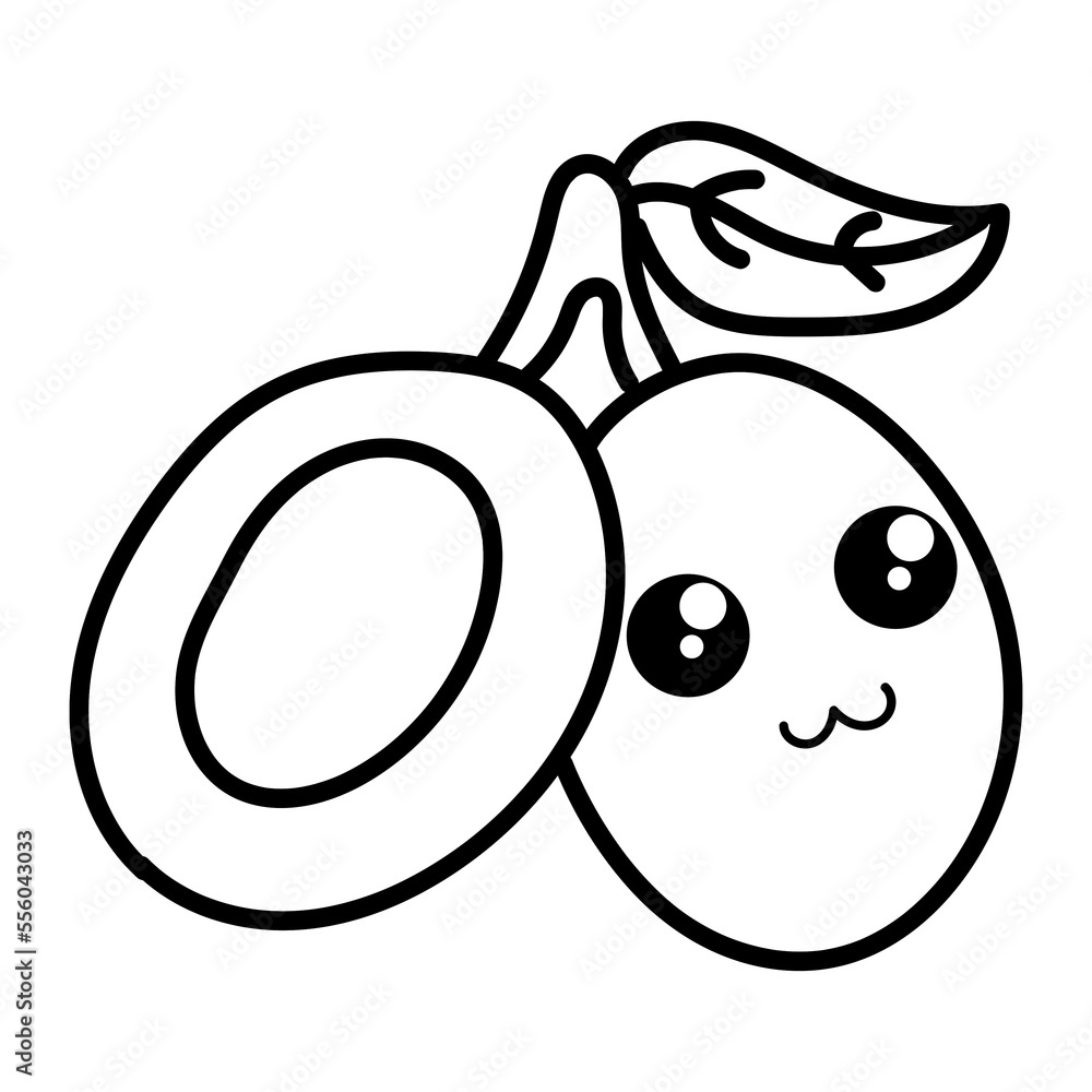 Fruit Alphabet Clip Art, Fruit A to Z Clipart, Cute a-z Clipart ,Clip ...