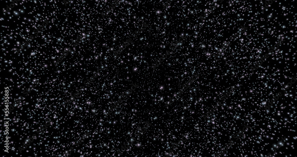 3d rendering. Space background stars. Stock Illustration | Adobe Stock
