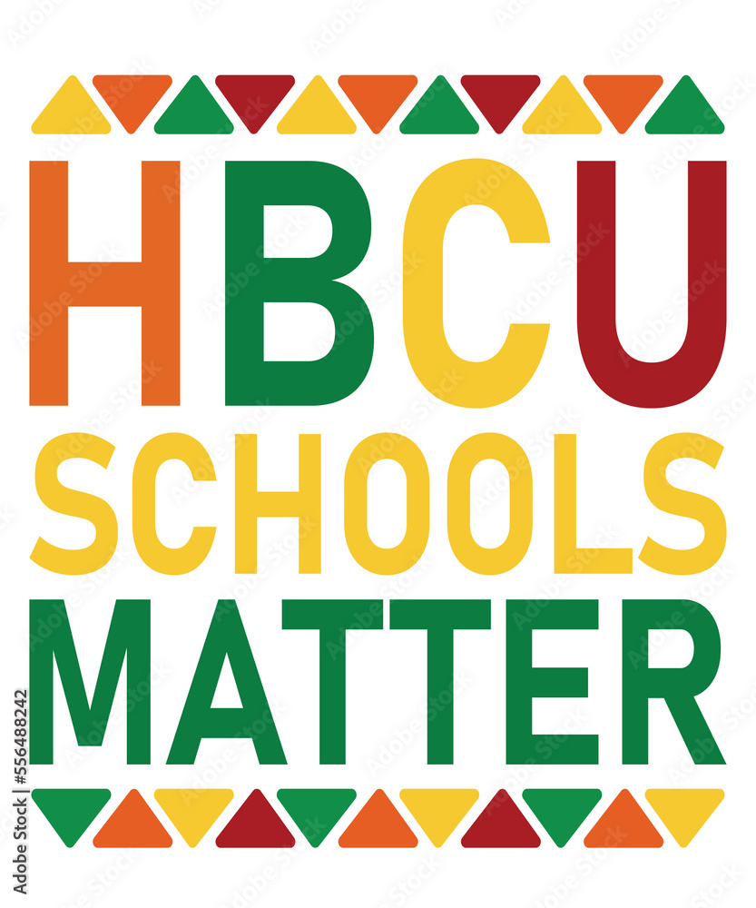 HBCU Black History Month Schools Matter svg, i am black, african ...