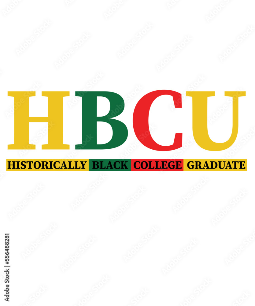 เวกเตอร์ Stock HBCU Black History Month Schools Matter svg, i am black ...