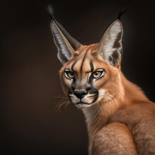 Caracal Cat Portrait Free Stock Photo - Public Domain Pictures