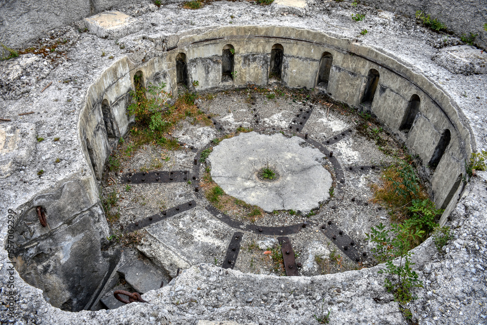 Osoppo, Festung, Ruine, Friaul, Denkmal, Forte Osoppo, Colle Napoleone ...