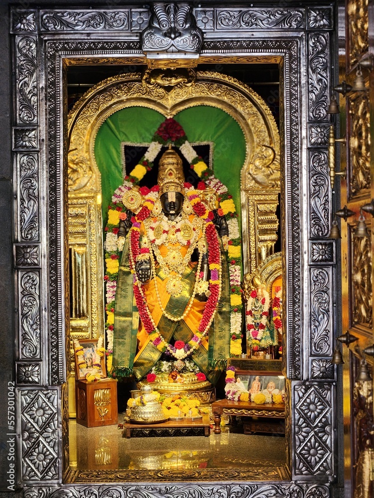 Tirupati Balaji | ISKCON NVCC Katraj Pune Stock Photo | Adobe Stock