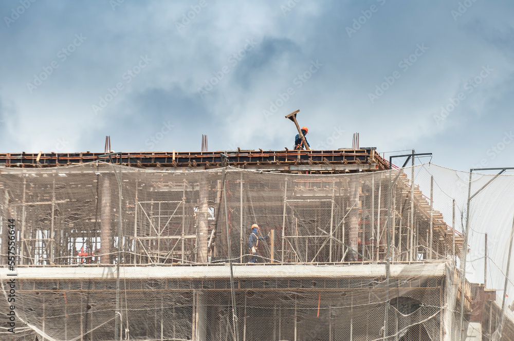 Construção de prédios urbanos Stock Photo | Adobe Stock