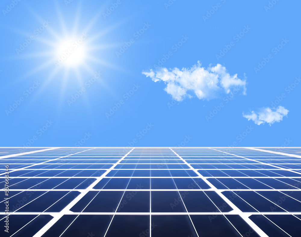 Solar panels on the roof,energy of natural ,Solar cells energy is a ...