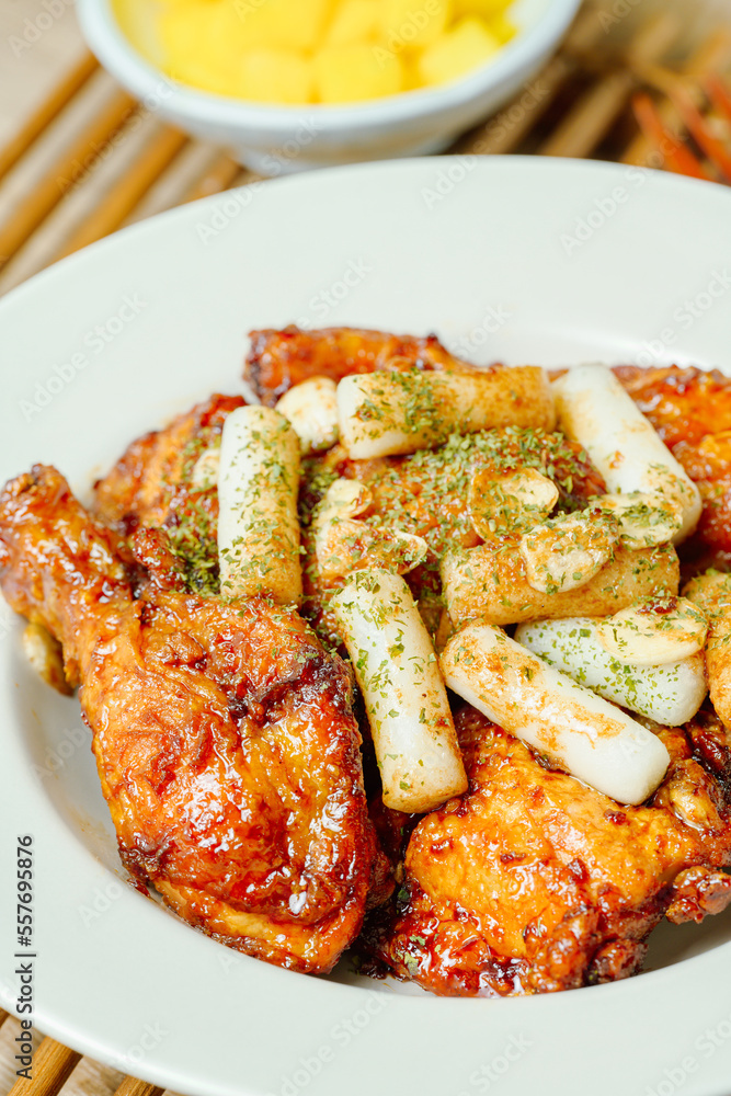 yangnyeom chicken, Korean Seasoned Fried Chicken : This dish is ...
