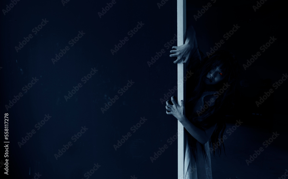 horror movie concept, woman ghost Stock Photo | Adobe Stock
