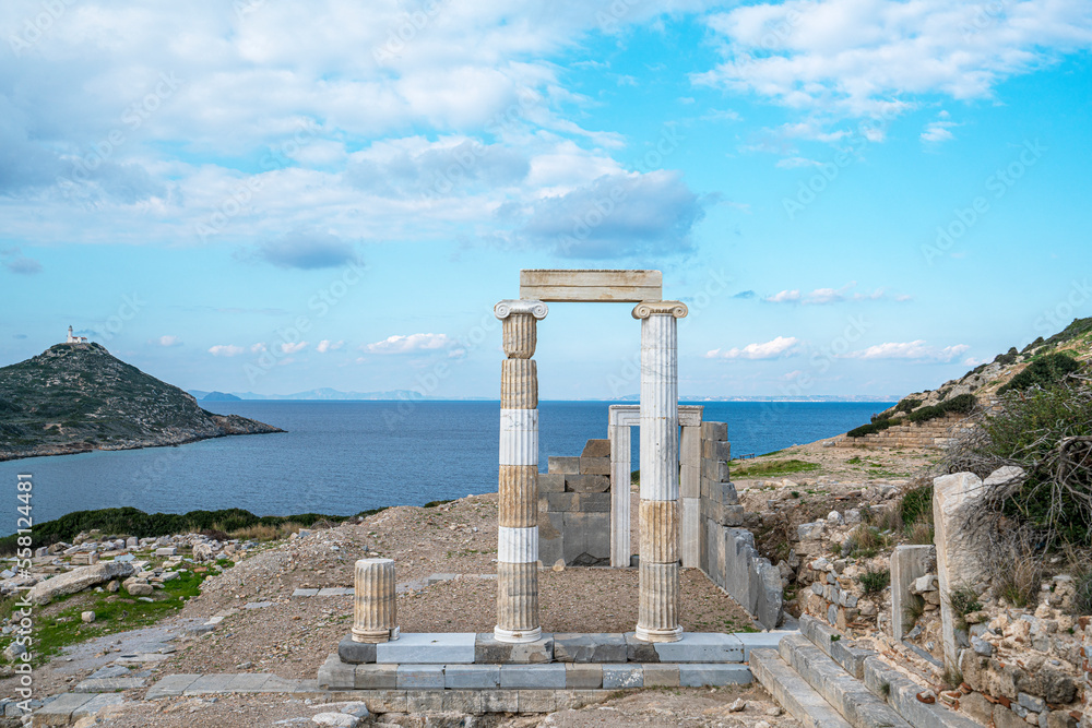 Amazing views from Knidos, which was a Greek city in ancient Caria in ...