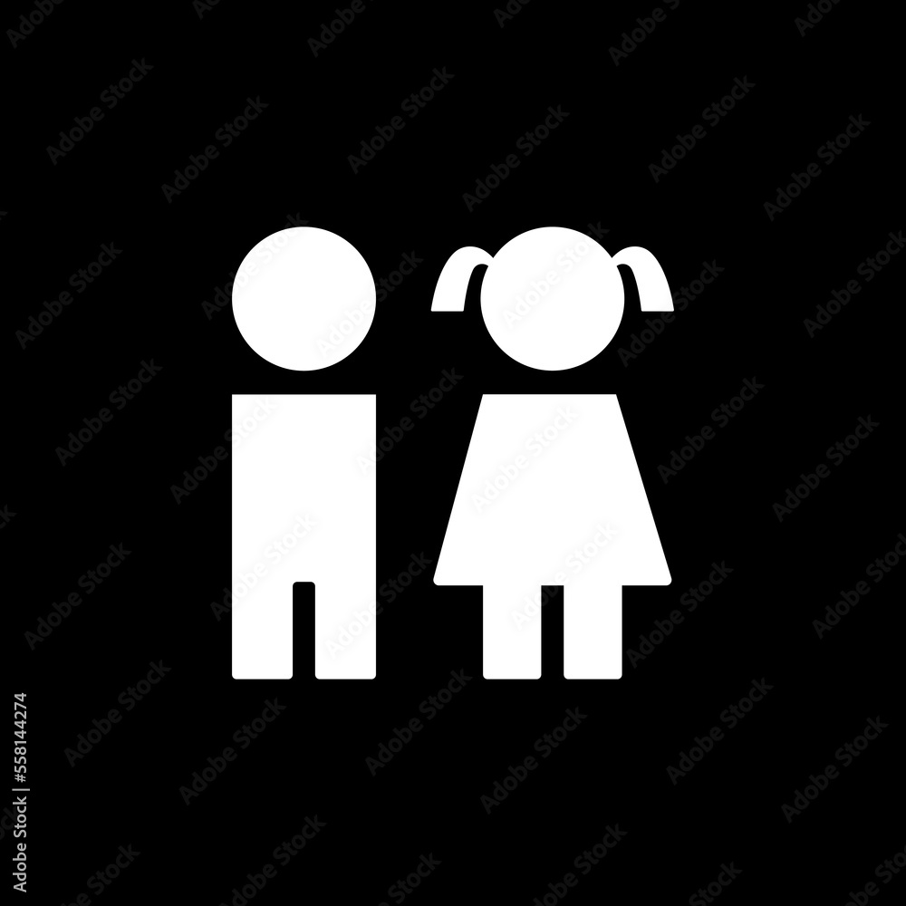 Girl and boy sign png. Bathroom, restroom, toilet, WC male female ...