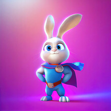 Rabbit Superhero Free Stock Photo - Public Domain Pictures