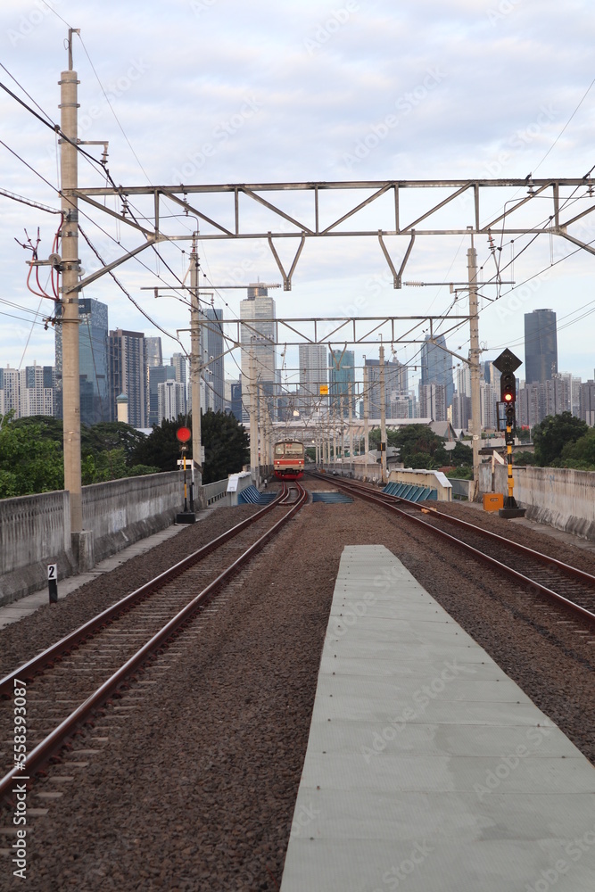 KRL Commuterline, or known as Commuterline, is a commuter rail system ...