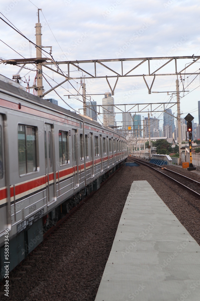 KRL Commuterline, or known as Commuterline, is a commuter rail system ...