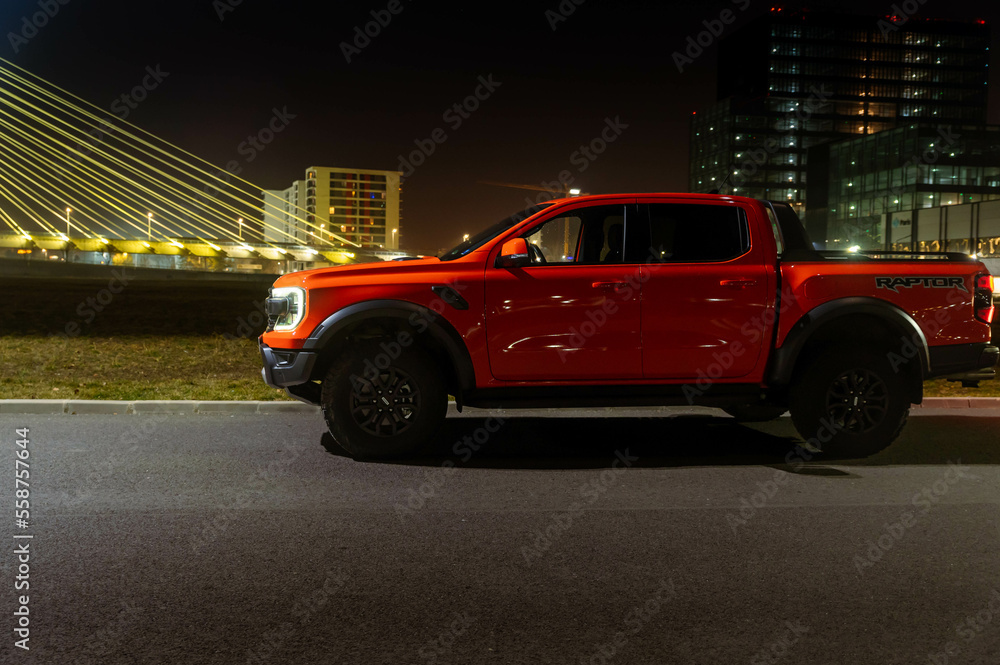 2023 Ford Ranger Raptor Stock Photo | Adobe Stock