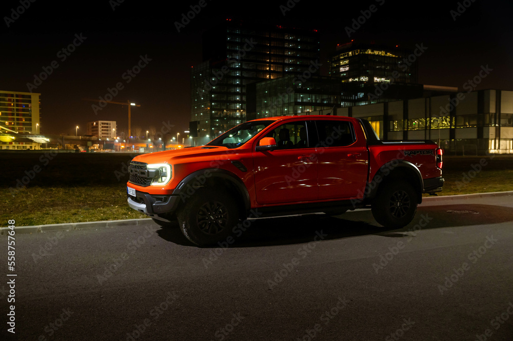 2023 Ford Ranger Raptor Stock Photo | Adobe Stock