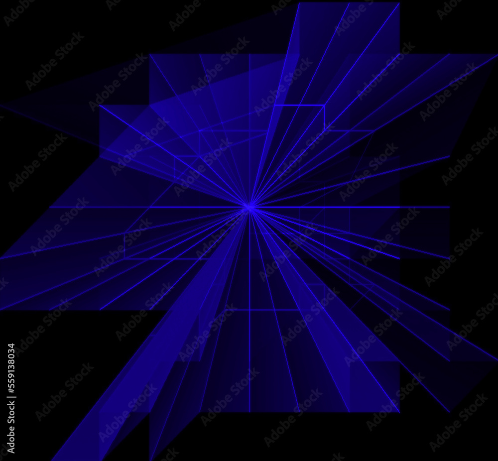 Blue laser show nightlife club. Royalty high-quality stock photo of ...