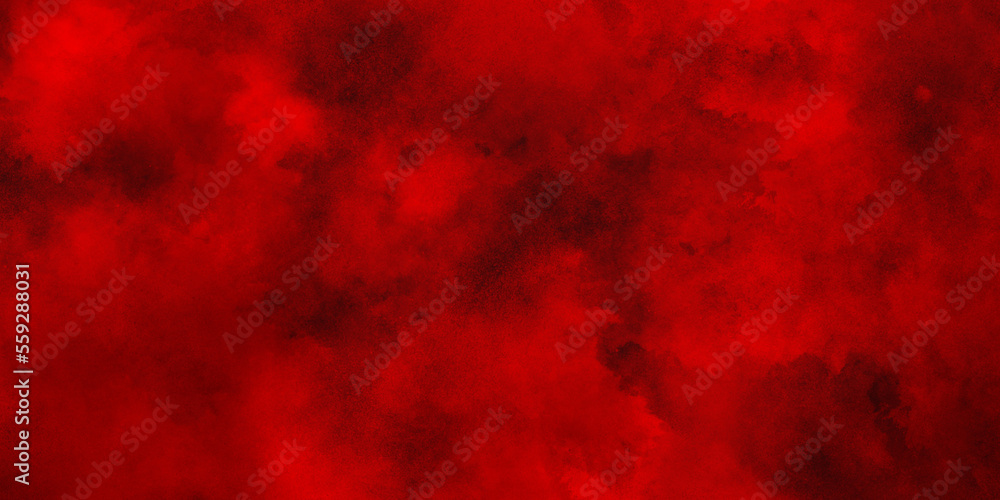 Abstract grainy red grunge texture with blood red smoke, red paper ...