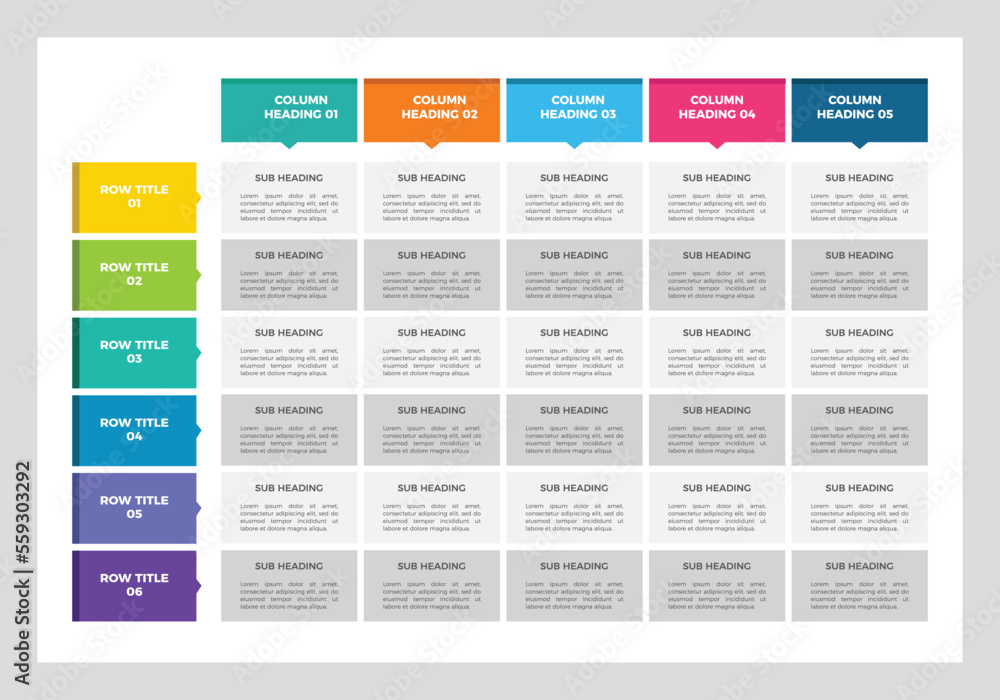 Presentations Table Templates, Tables Layout Design Vector Format ... Presentations Table Templates, Tables Layout Design Vector Format ...