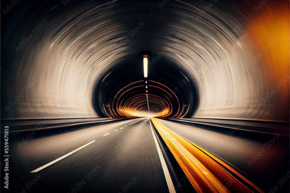 Speed Concept. High Speed Motion Blur. Fast Moving Stripe Lines with ...